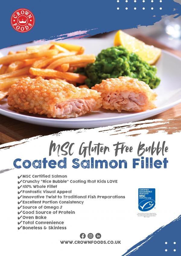 Gluten Free Bubble Salmon Fillet